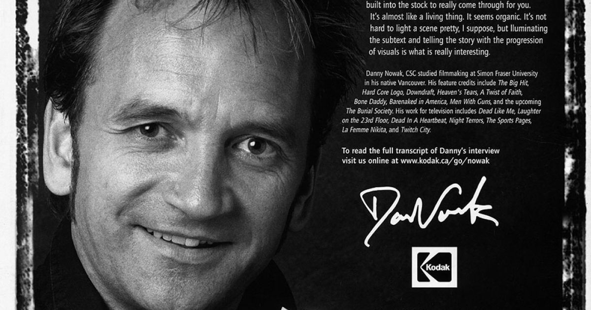 Danny Nowak - Cinematographer - Links